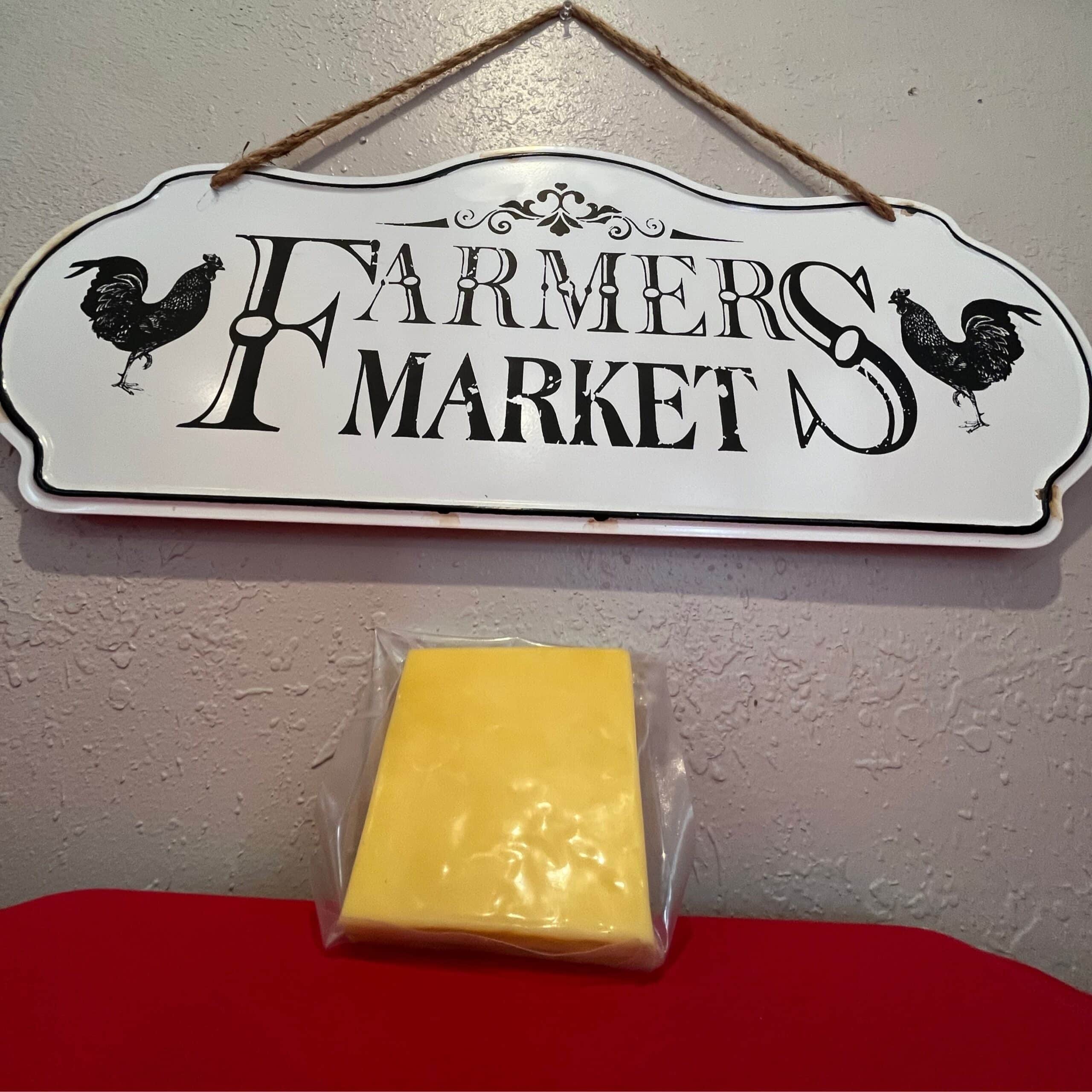 Raw Cheddar Cheese from A2 Milk - Blessings Ranch