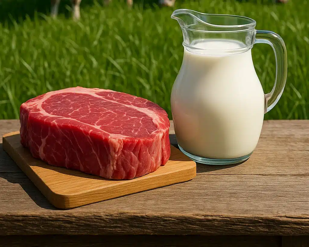Grass Fed Beef and Raw Milk: The Perfect Pair for a Healthy Diet